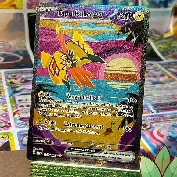 Pokemon | Games | Tapu Koko Ex Sir Sv Paradox Rift 24782 | Poshmark